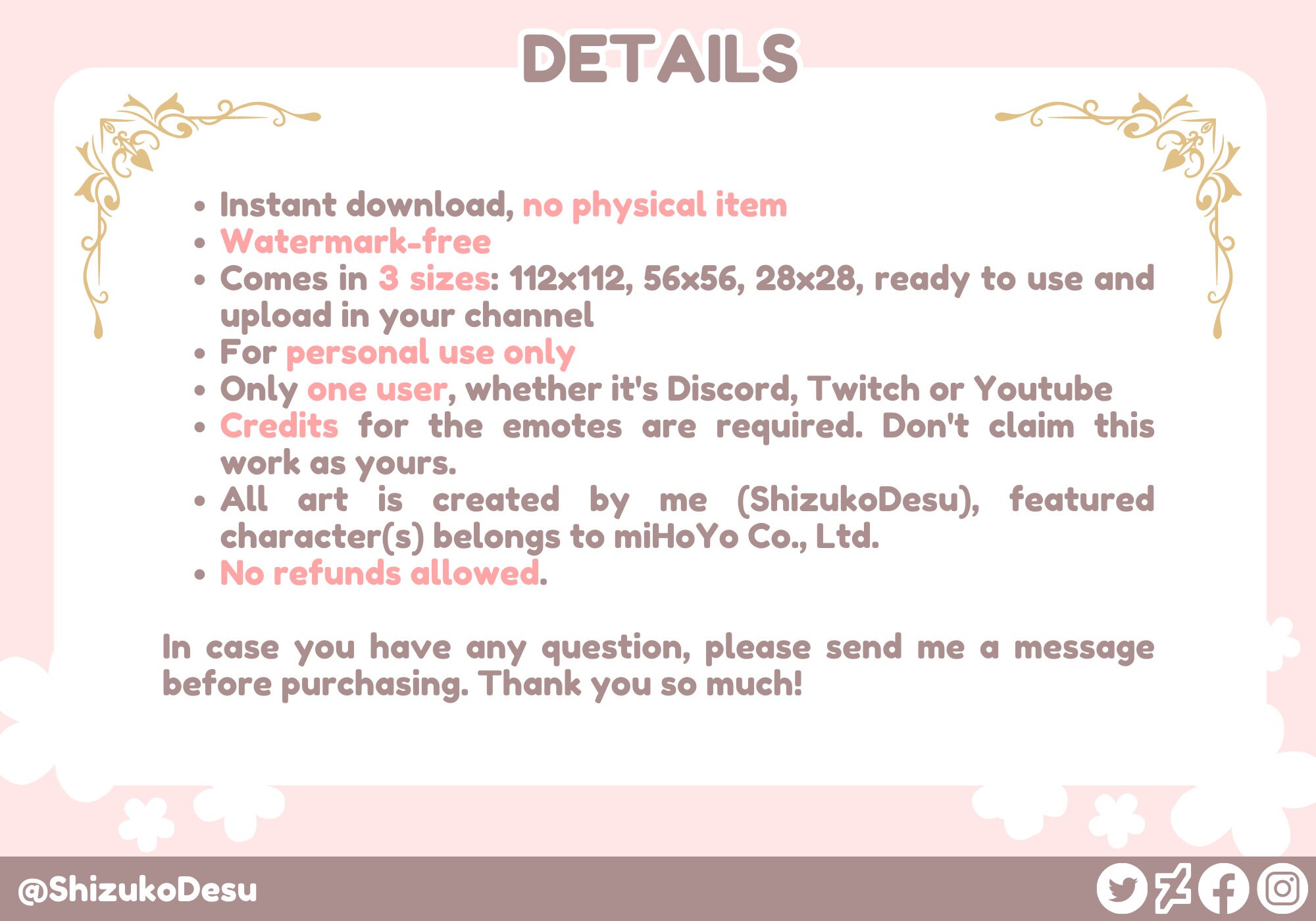 Honkai: Star Rail Clara Love Emote for Twitch/discord/youtube - Etsy ...