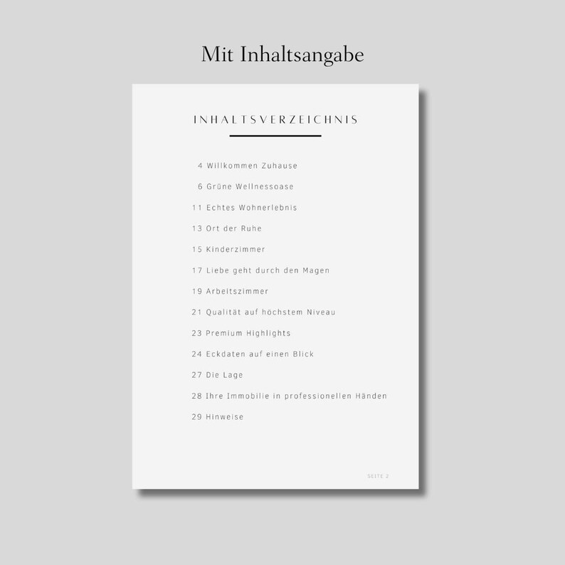 Luxurious Exposé Template as Templates LINK for Canva - Digital Product ...