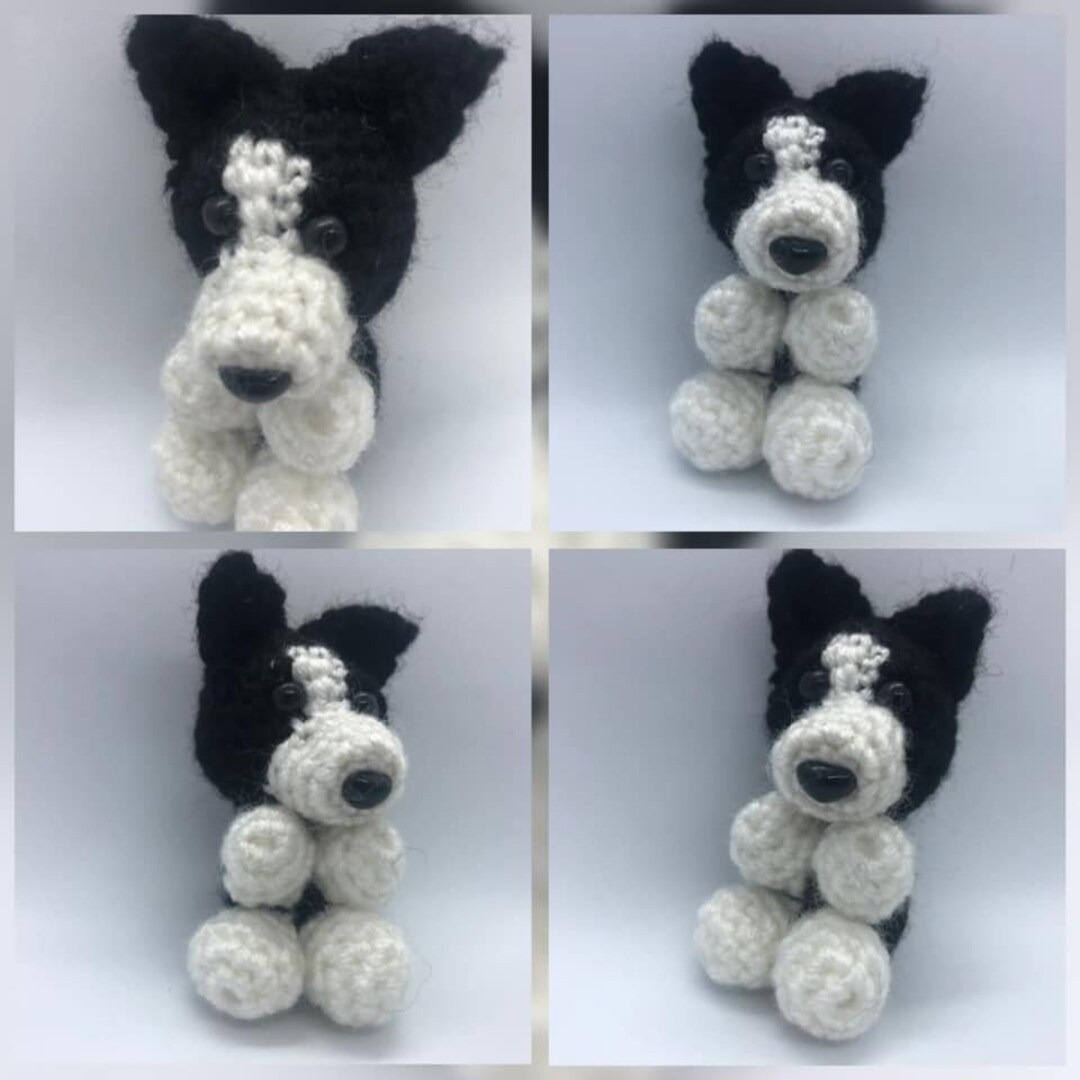 Border Collie Keychain - Etsy UK