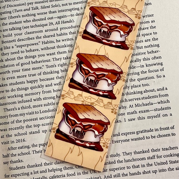 Illustrated Bookmark - Etsy