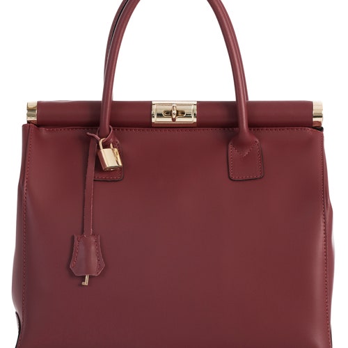 Women Laptop Bag Satchel Women Pink Leather Bag Tan | Etsy