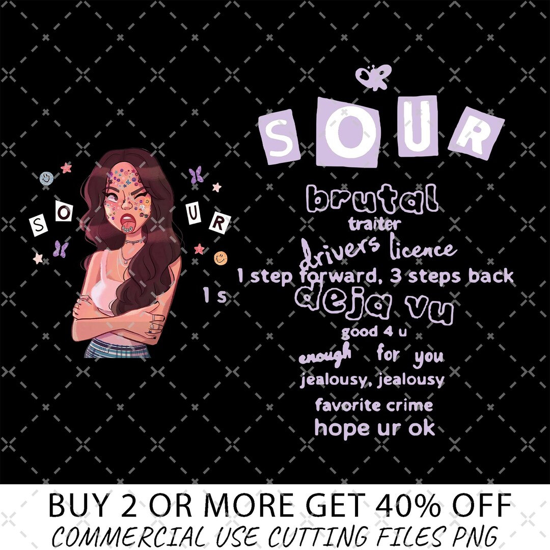 Vintage Olivia Rodrigo Png, GUTS Album Olivia Tour Png, Good 4 U Png ...