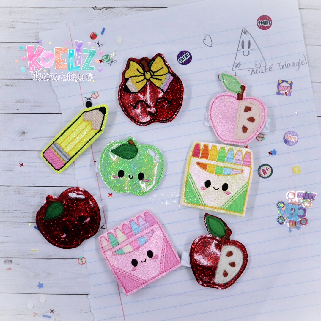 School Hair Clips for Back to School, Hair Accessories for Girls ...