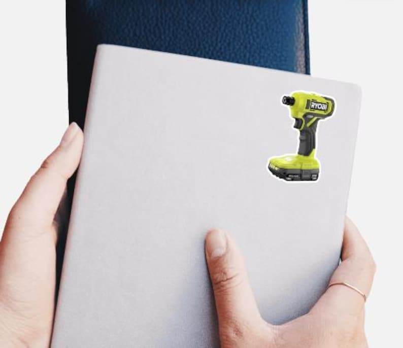 Custom Ryobi Decal Stickers Tools Drill Saw Fun Toolbox Decorate PICK ...