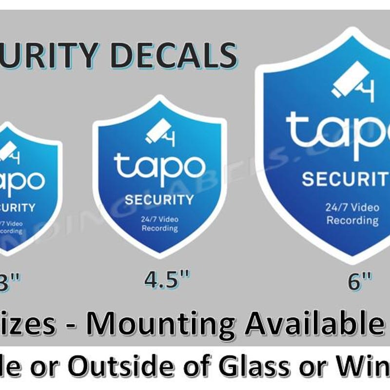 Window Decal Security - Etsy UK