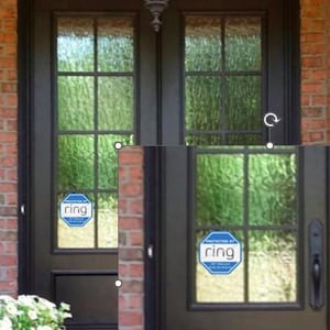 Blue Logo ADT Decal Sticker Security Camera Door Window Decal UV ...