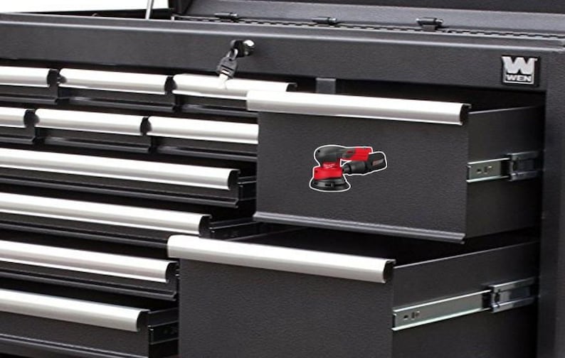 Custom Milwaukee Decal Stickers Tools Drill Saw Fun Toolbox Decorate ...