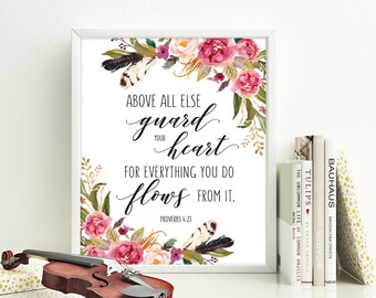 Guard Your Heart - Etsy