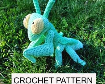 Praying Mantis Crochet Pattern - Etsy