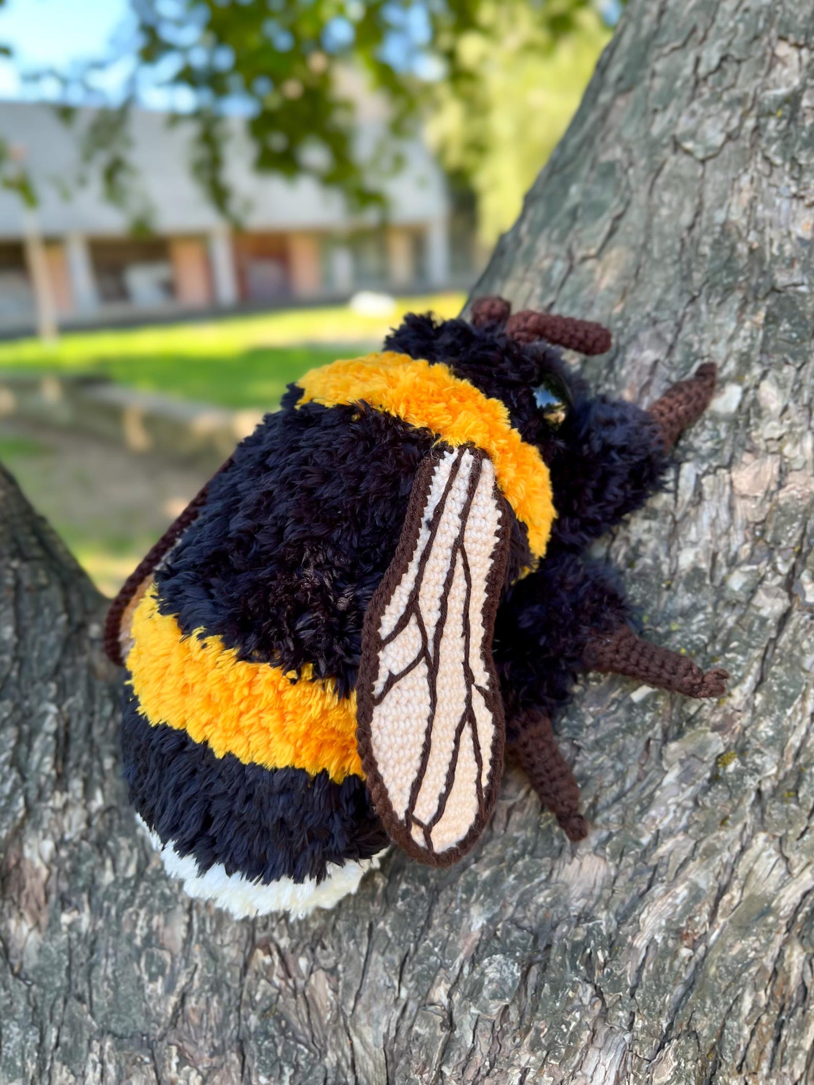 Fuzzy Bumblebee Crochet Pattern, PDF in English - Etsy