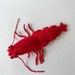 Crochet Lifelike Shrimp, Prawn Pattern, PDF File in English Language - Etsy