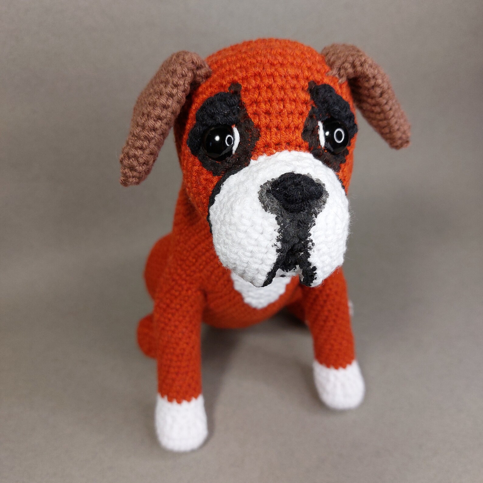 Boxer Dog Puppy Crochet Pattern, PDF File in English Language - Etsy