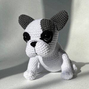 French Bulldog Puppy Crochet Pattern, Amigurumi Frenchie Tutorial - Etsy