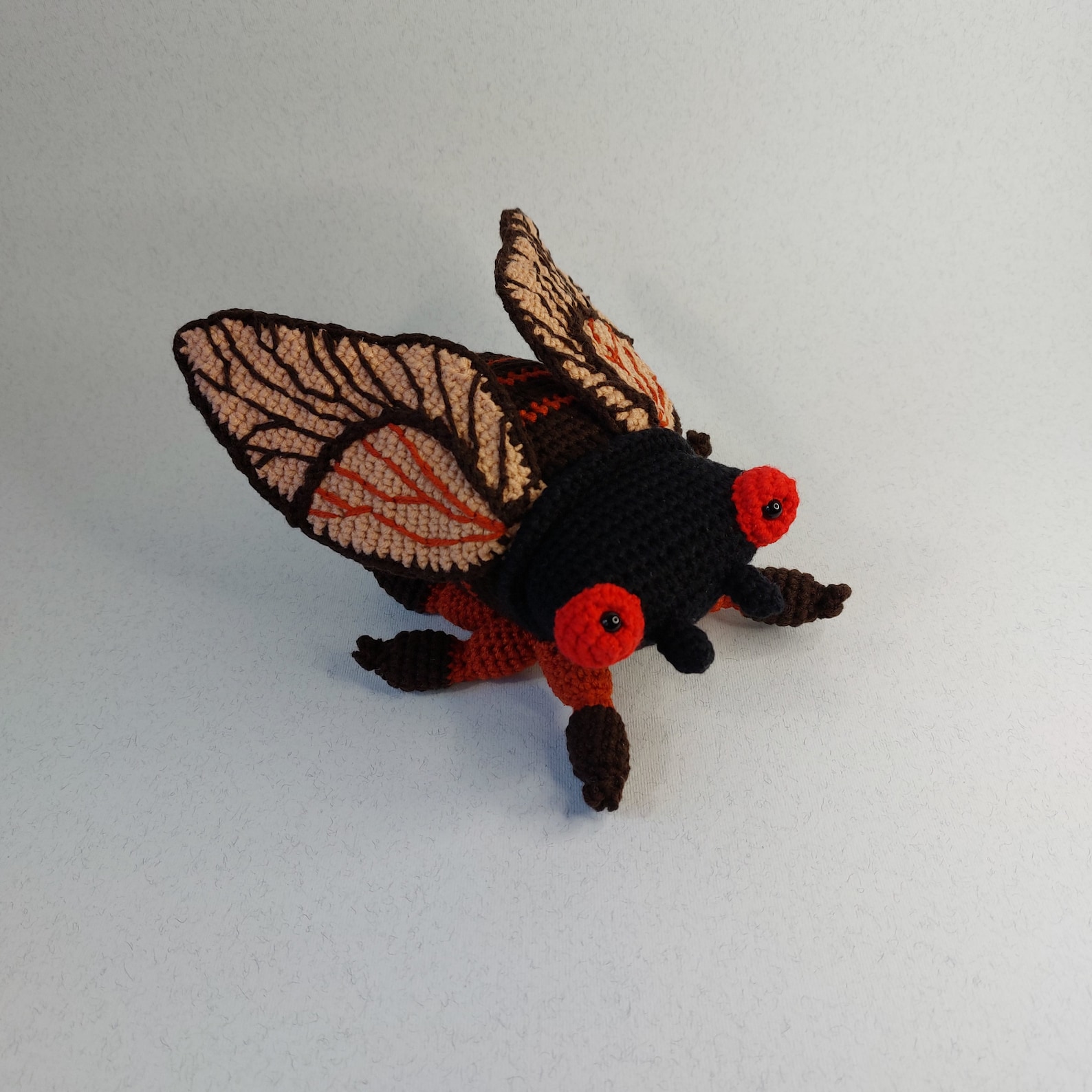 Cicada Crochet Pattern Cicada Amigurumi Tutorial Cicada Toy - Etsy UK