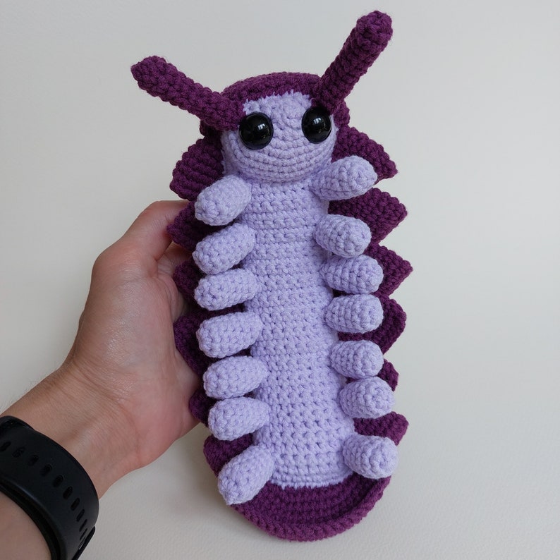 Roly Poly Pill Bug Crochet Pattern PDF File in English - Etsy