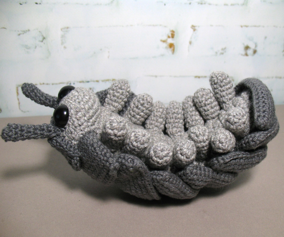 Roly Poly Pill Bug Crochet Pattern PDF File in English | Etsy UK
