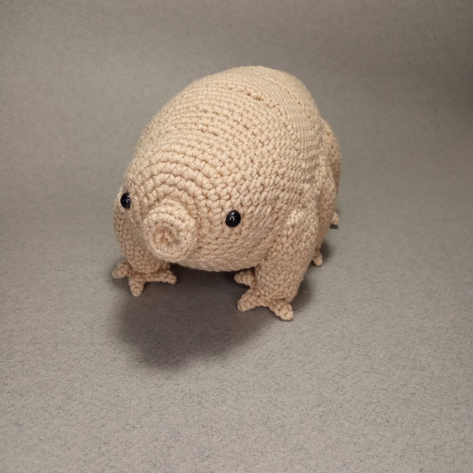 To Custom Order Tardigrade Crocheted Toy Amigurumi Tardigrade | Etsy