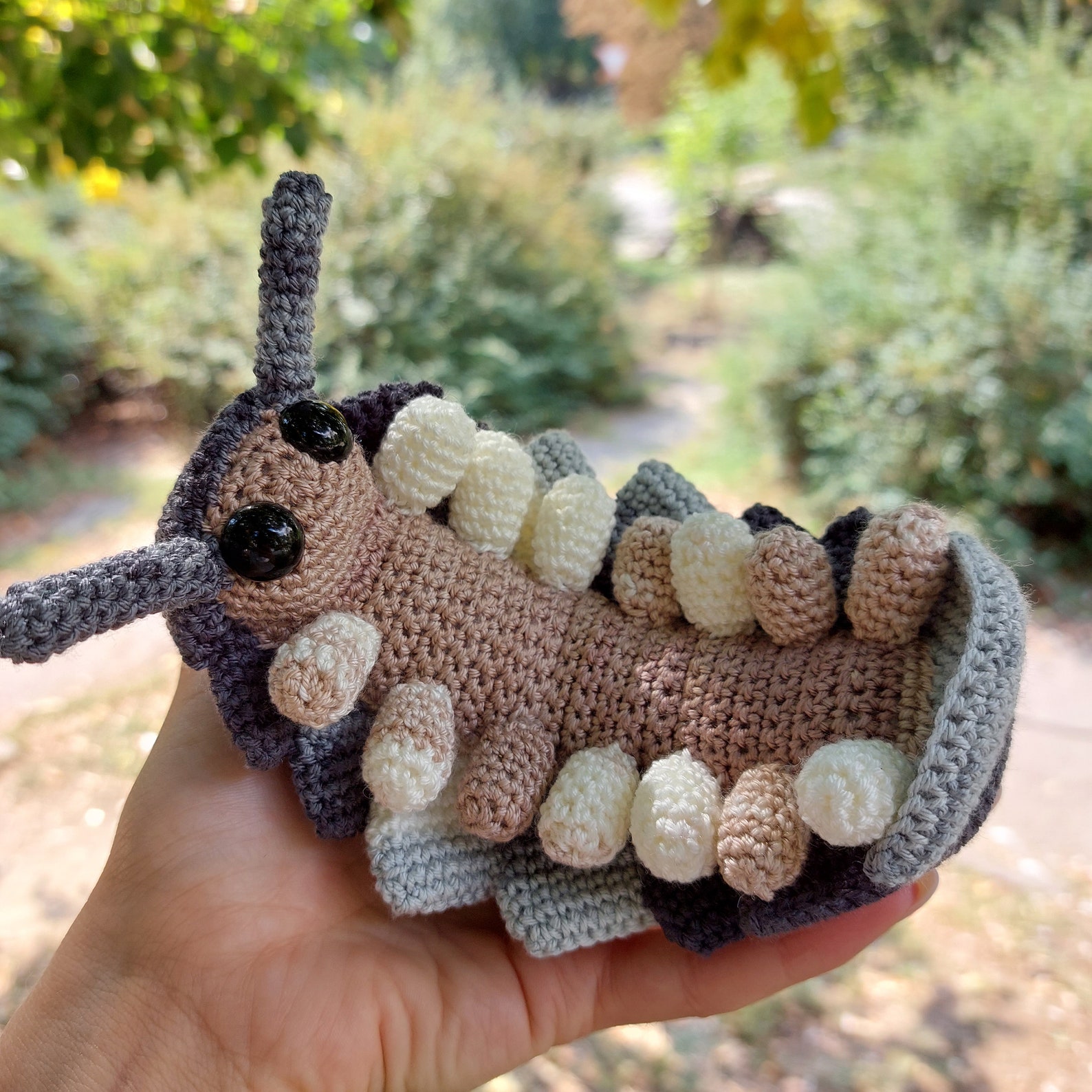 Roly Poly Pill Bug Crochet Pattern PDF File in English | Etsy