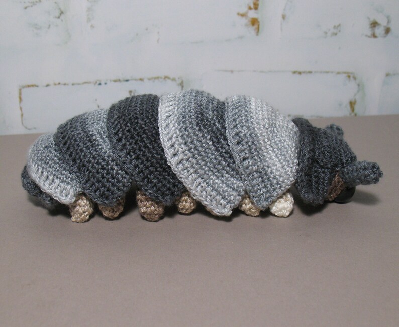 Roly Poly Pill Bug Crochet Pattern PDF File in English - Etsy