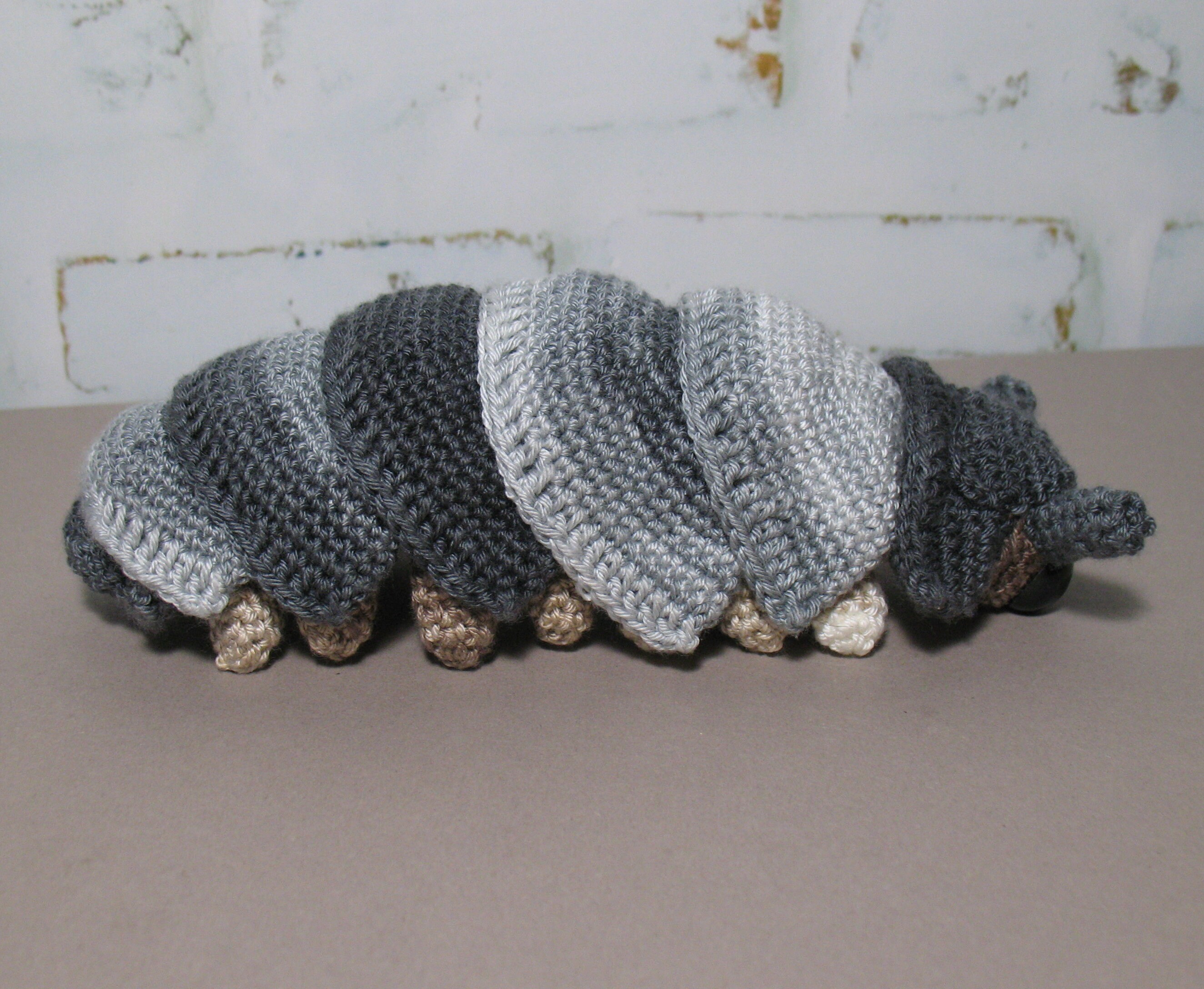 Roly Poly Pill Bug Crochet Pattern PDF File in English - Etsy Canada