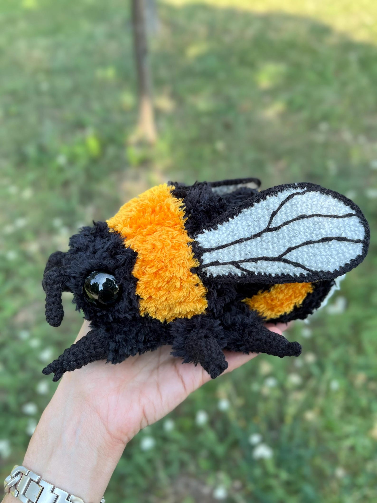 Fuzzy Bumblebee Crochet Pattern, PDF in English - Etsy
