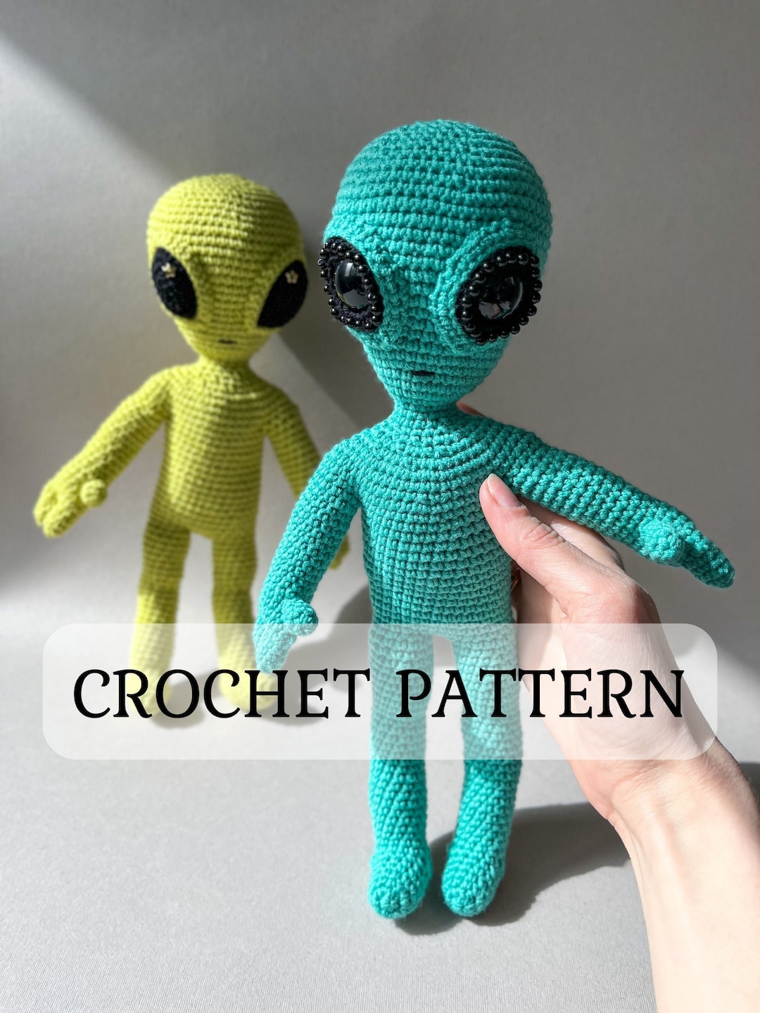Alien Amigurumi Crochet Pattern, PDF in English - Etsy