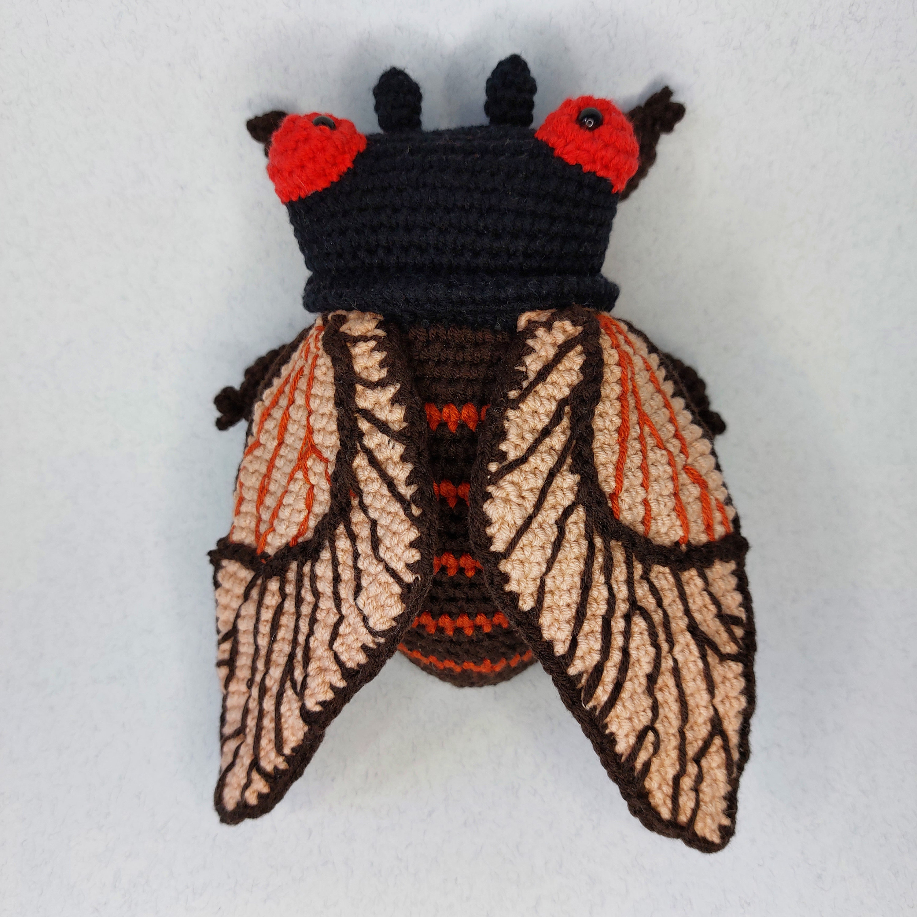 Cicada Crochet Pattern Cicada Amigurumi Tutorial Cicada Toy - Etsy UK