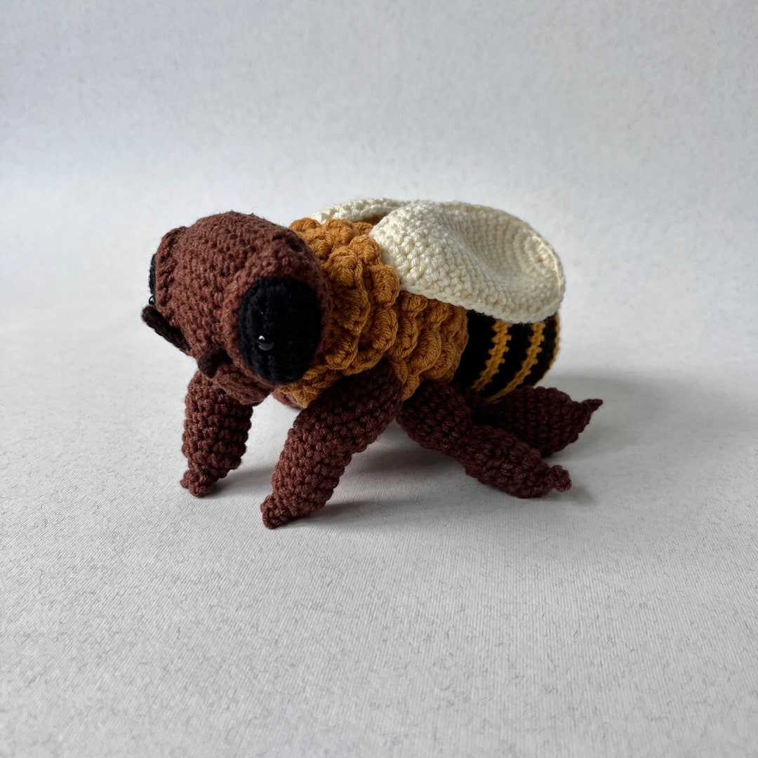 Honey Bee Crocheted Plushy, Bee Stuffed Toy - Etsy
