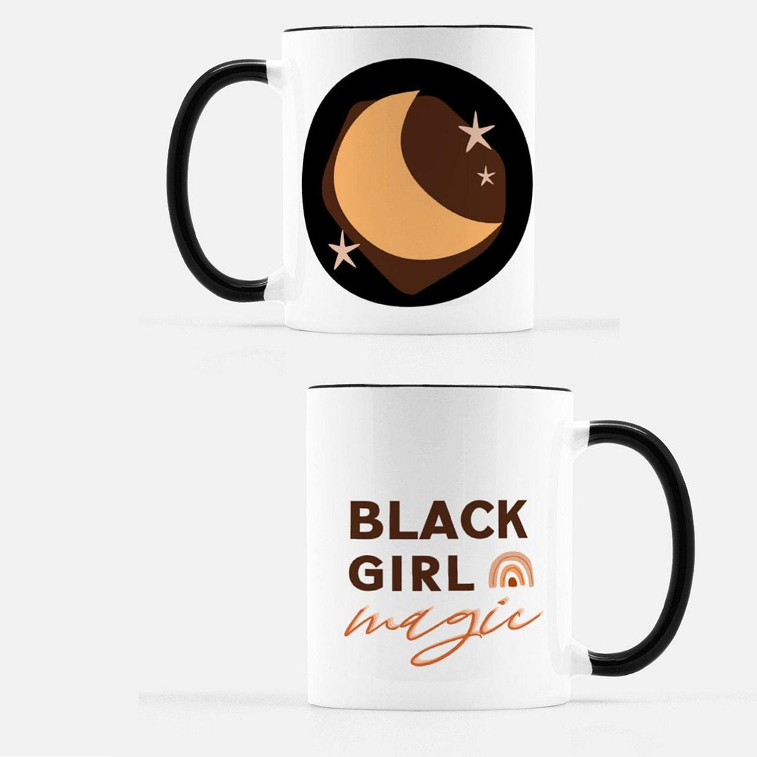 Black Girl Magic Mug - Black Girl Magic Art - Black Feminist Mug - WOC ...