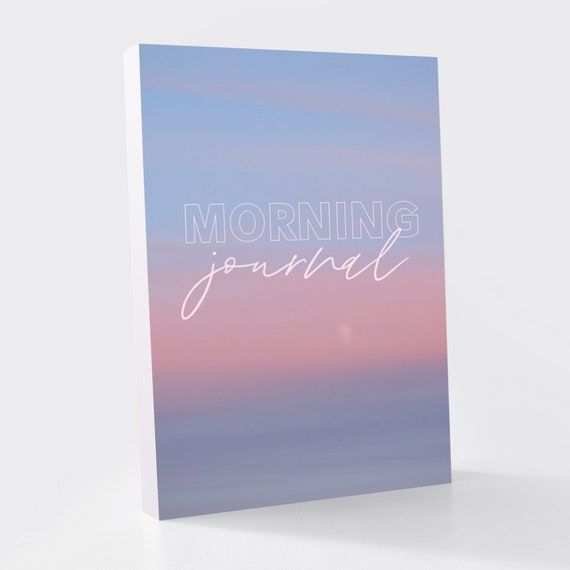 Morning Pages Journal Morning Routine Morning Journal | Etsy