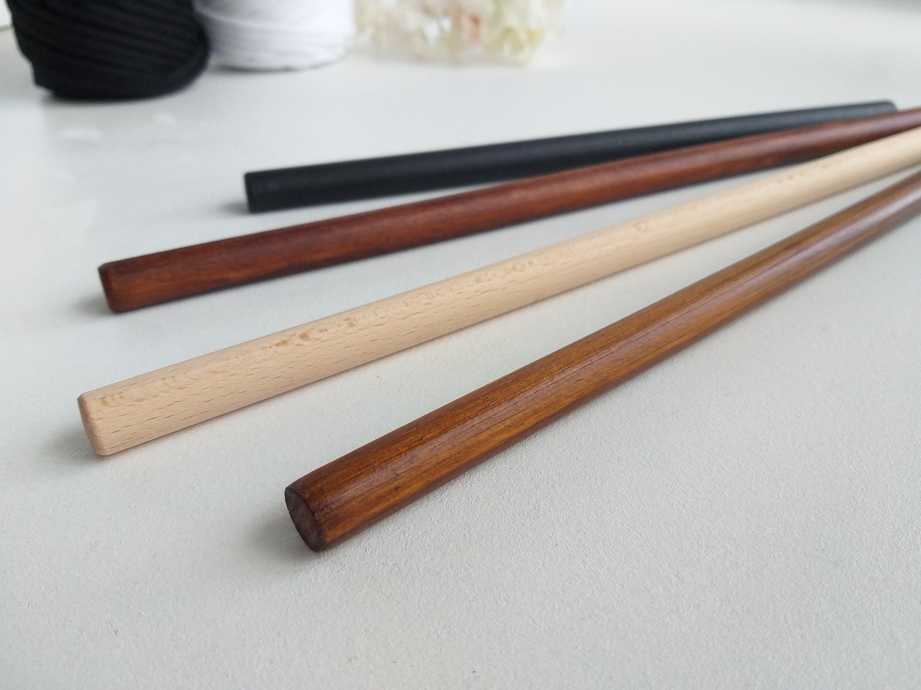 Wooden Dowel for Macrame Tapestry Hanging Rod Macrame | Etsy