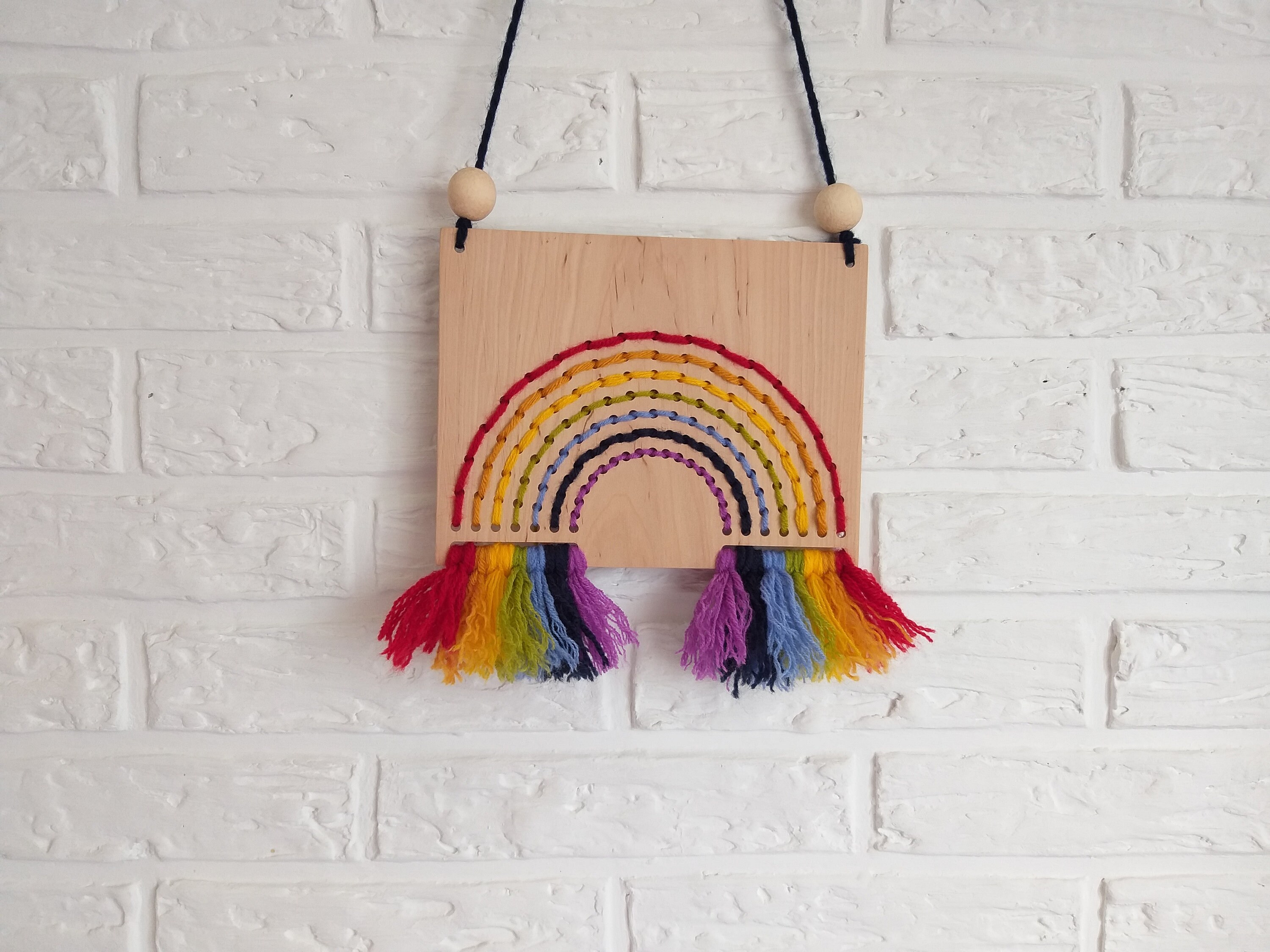 Rainbow Sewing Kit for Kids Funny Preschool Sewing Projects | Etsy ...