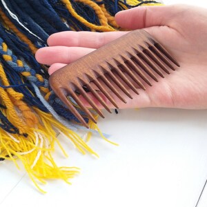 Wooden Weaving Comb for Loom, Tapestry Beater - Etsy