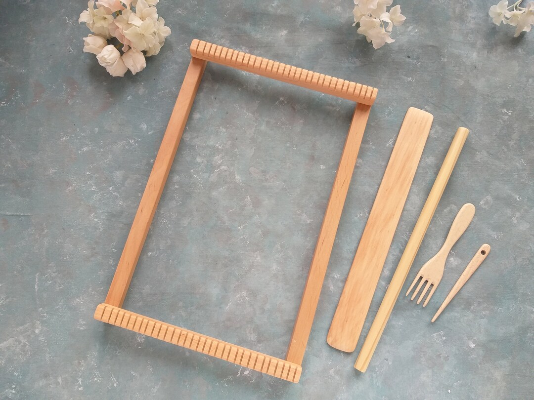 Tapestry Frame Loom Kit for Weaving, Medium Loom With Tools Complete - Etsy