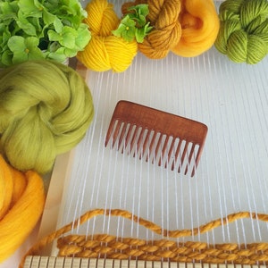 Wooden Weaving Comb for Loom Tapestry Beater | Etsy