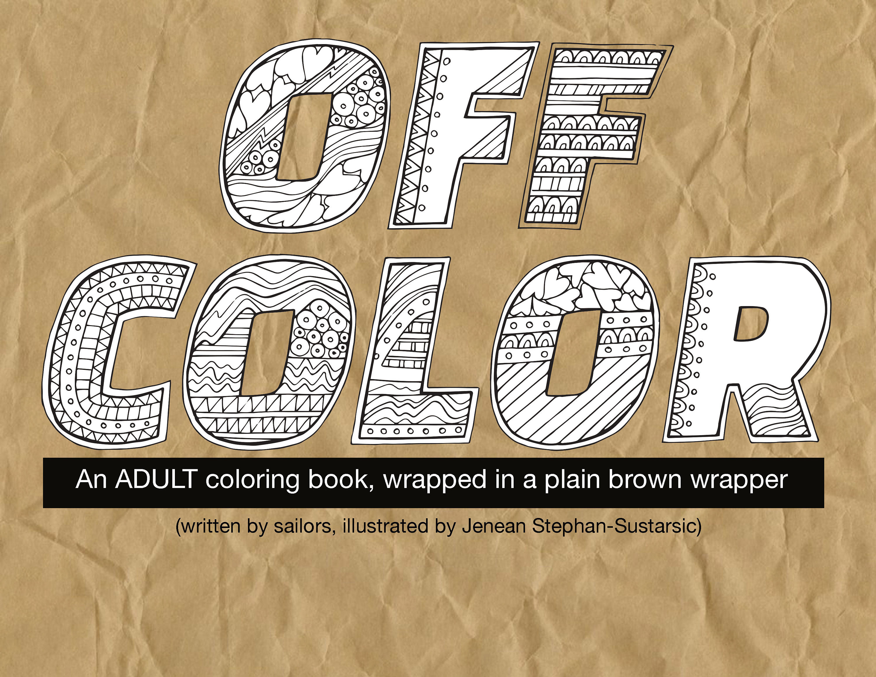 Off Color...an ADULT Coloring Book Filled With Nasty Words - Etsy