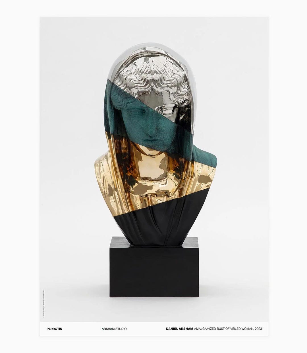 Daniel Arsham Amalgamized Bust of Veiled Woman 2023 (standard Poster ...