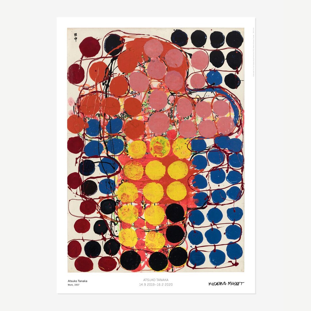 Atsuko Tanaka Work Poster - Etsy