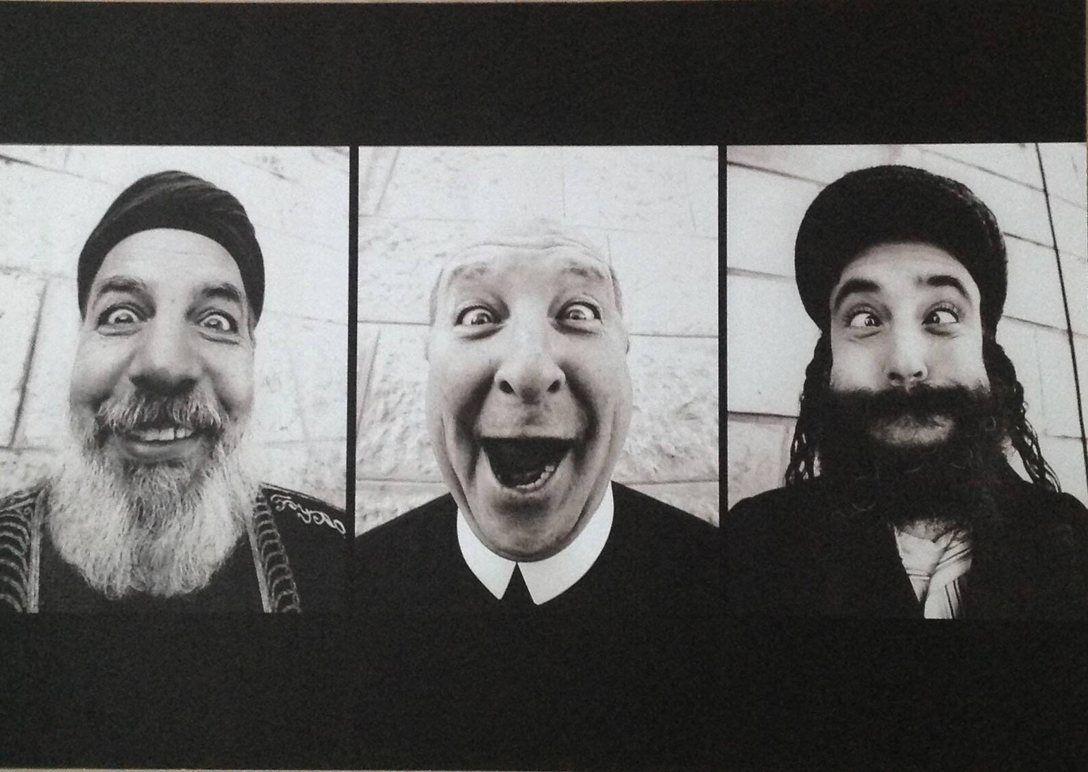 Holy Triptych by JR Street Artist Offset Print - Etsy