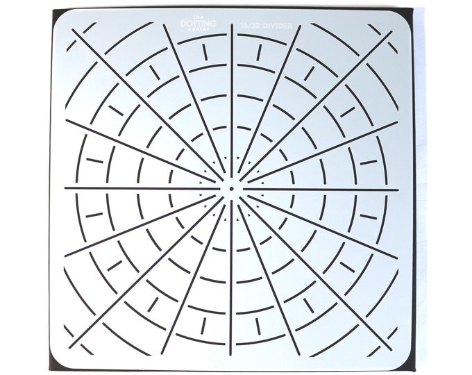 12 Divider Stencils 10, 24, and 32 Segment Dividers - Etsy
