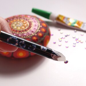 Wax Pencil for Applying Crystals - Swarovski Crystal Applicator for Dot ...