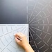 12” Mandala Grid Stencil for Large Canvases (up to 24”) - Etsy