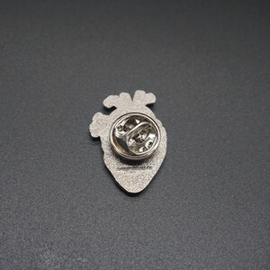 Heart Pin enamel pin anatomy medical | Etsy