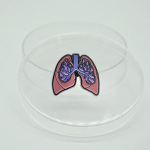 Lung Pin - Enamel Pin - Anatomy - Medical - Etsy
