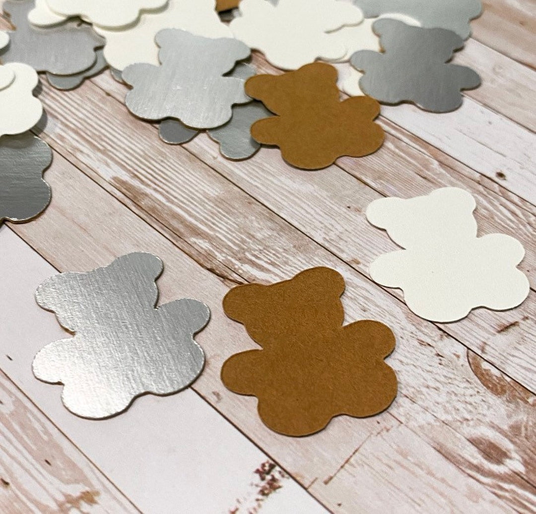 Teddy Bear Confetti Baby Shower Confetti 1st Birthday Confetti Party ...
