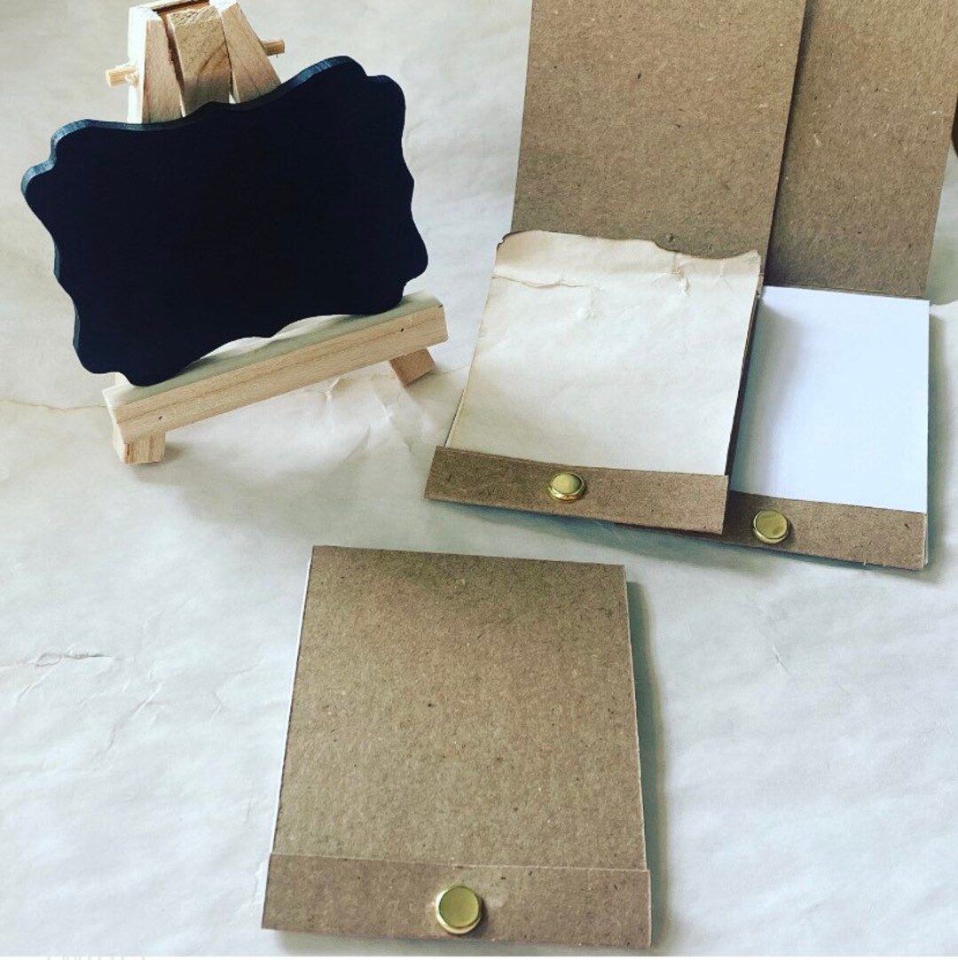 Mini Kraft Matchbook Notepads Party Favors | Wedding Favors | Bridal ...