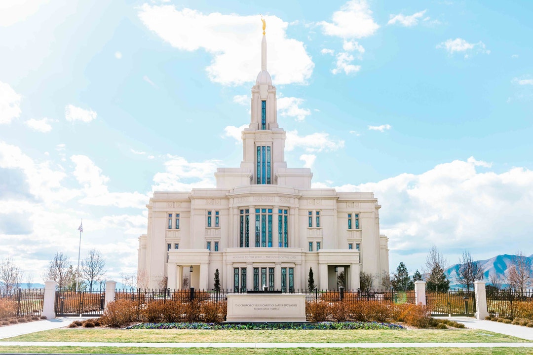 Photo Set of Payson Utah Temple - Digital Download - Etsy