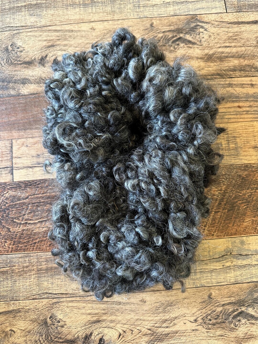 Art Yarn- Hand Spun Jumbo Cotswold Wool-14 Yards - Etsy