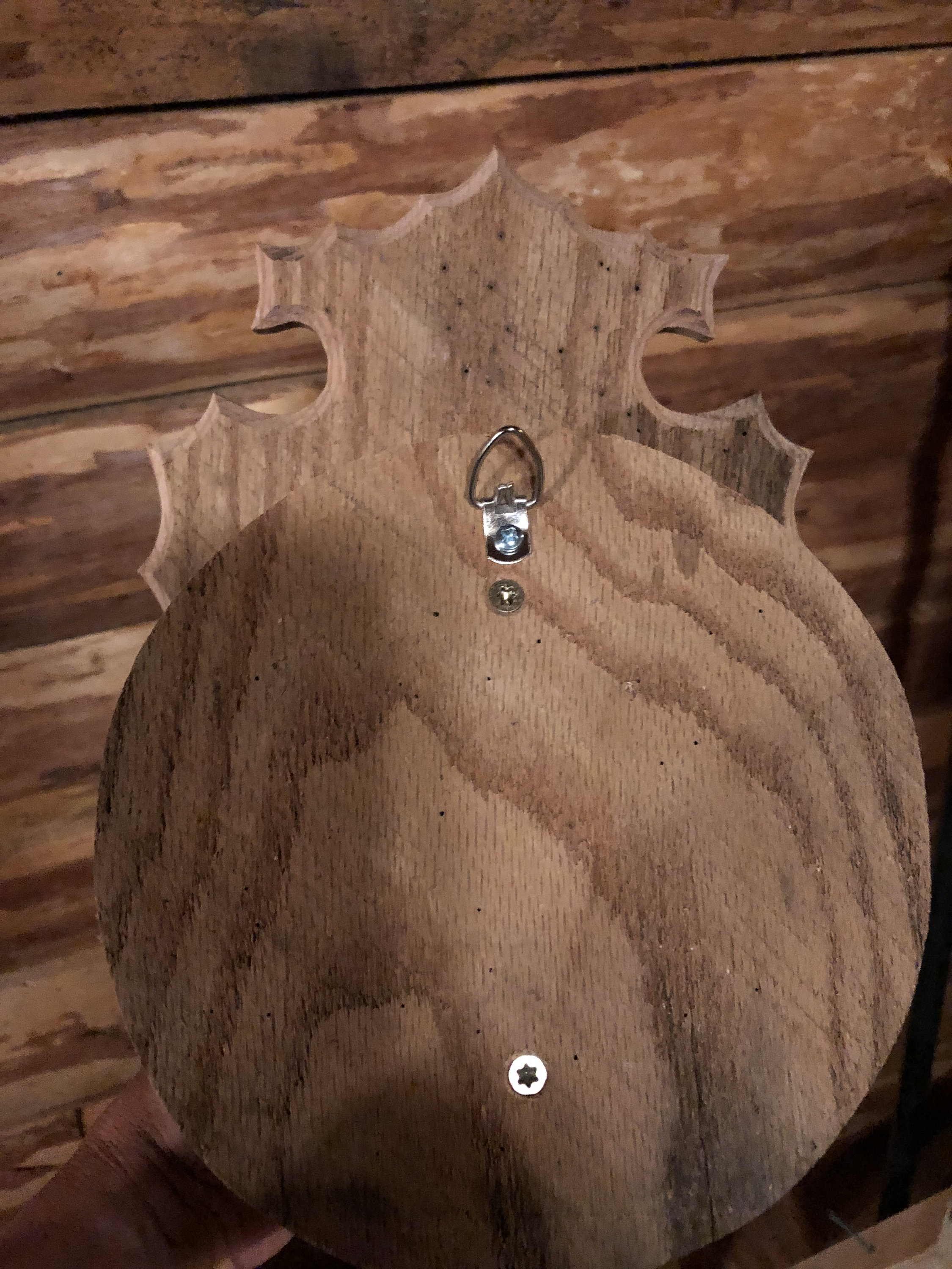 Old oak european mount plaque | Etsy