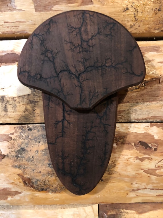 Solid Walnut Turkey Fan/beard Mount Handmade | Etsy